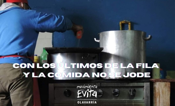 Movimiento Evita: “Con los últimos de la fila y con la comida no se jode” | Infoeme