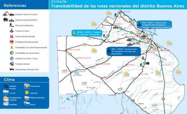 Mapa de transitabilidad | Infoeme