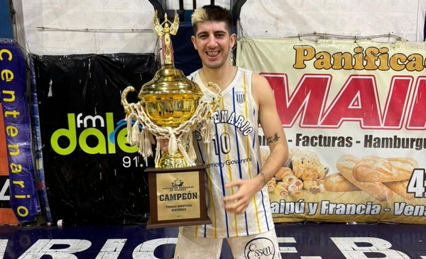 Nicolás Giménez, campeón con Centenario | Infoeme